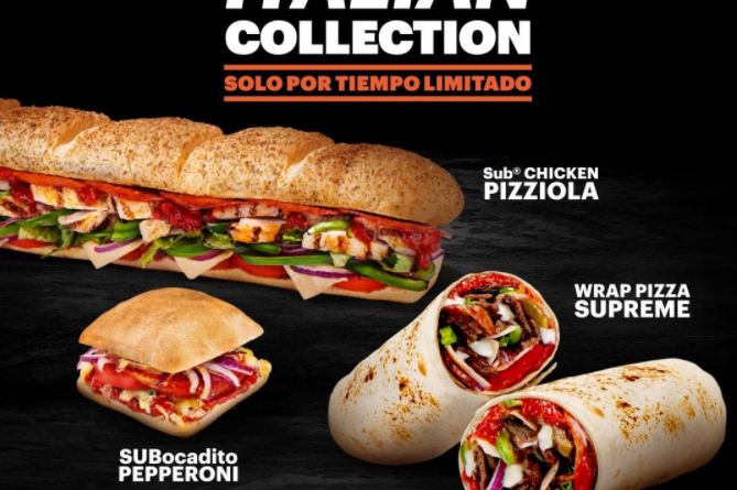 Subway presenta Italian Collection, tres recetas inspiradas en los ...